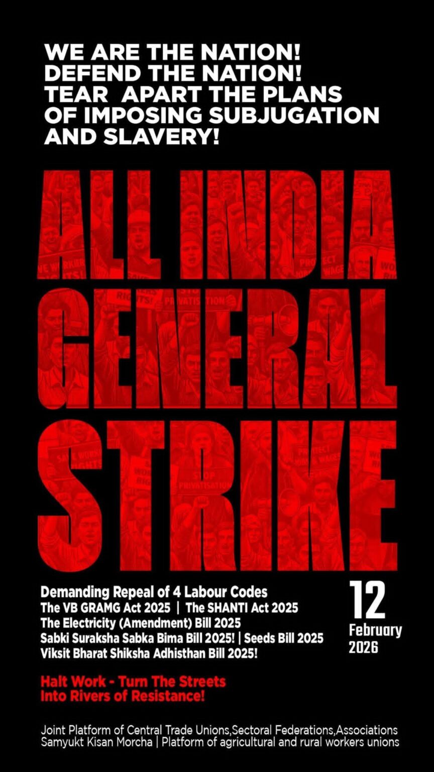 After the Labour Codes: the political meaning of India’s February 12 ...